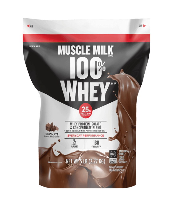 MUSCLE MILK® 100% WHEY | Muscle Milk©